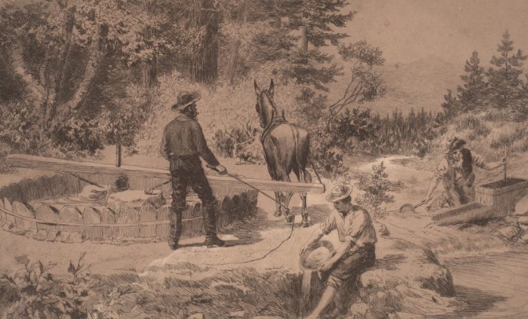 Arrastras Illustrated in These Historical Photos – Western Mining History