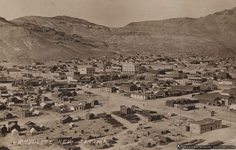 Best Historical Photos: 1900s Nevada Boom Towns – Western Mining History