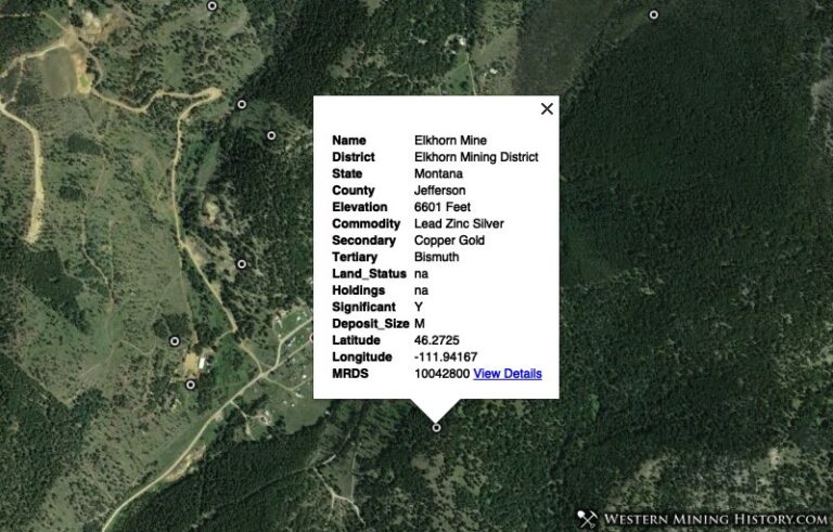 Premium Mine Data – Western Mining History