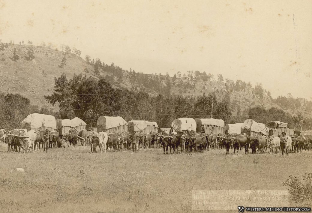 Heavy Freight Wagons of the American West – Western Mining History