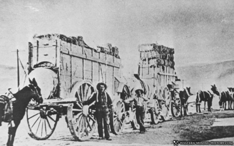 Heavy Freight Wagons of the American West – Western Mining History