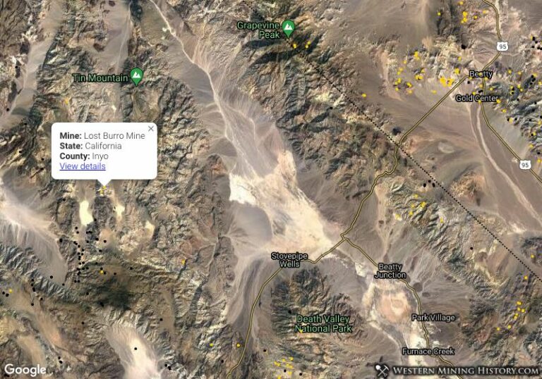 Lost Burro Mine – Death Valley – Western Mining History
