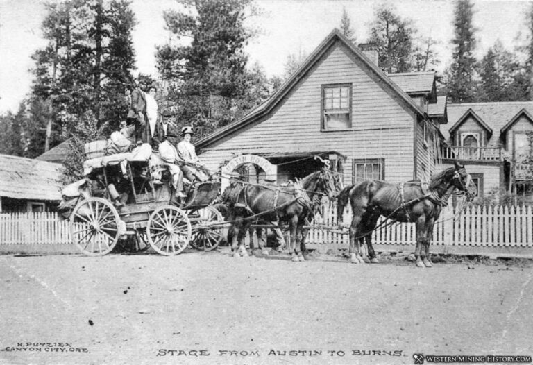 The Stagecoach: A Photo Essay on Western Travel – Western Mining History