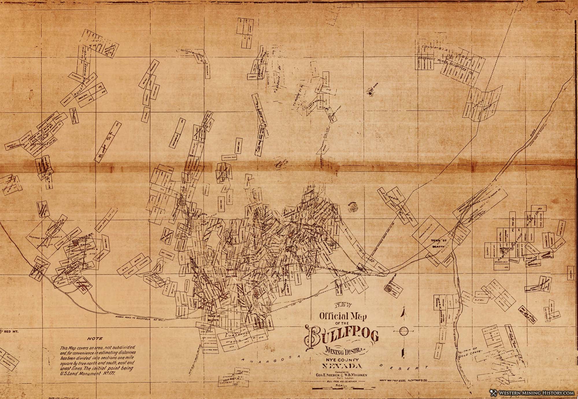 Shorty Harris and the Bullfrog Claim – Western Mining History