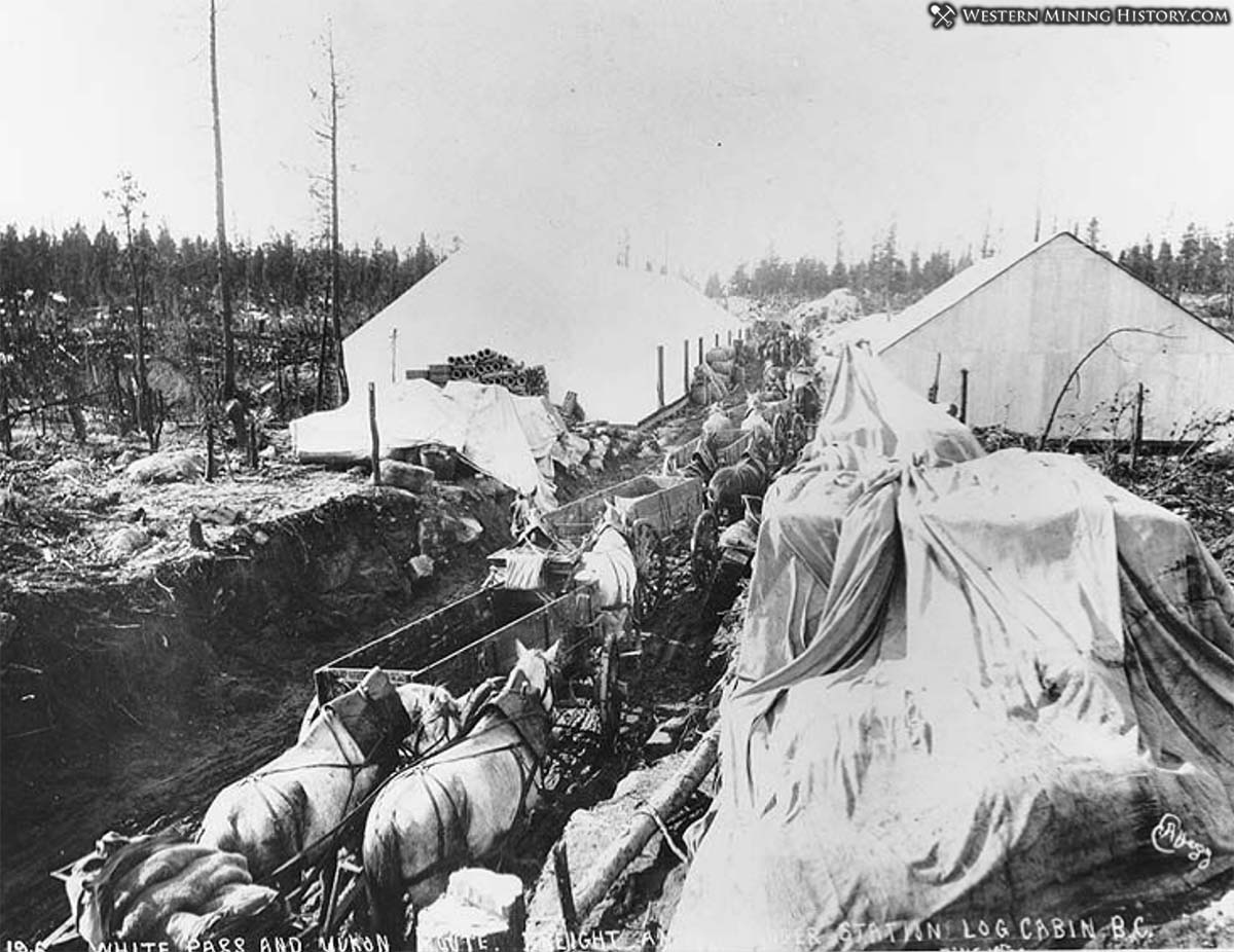 Heavy Freight Wagons of the American West – Western Mining History