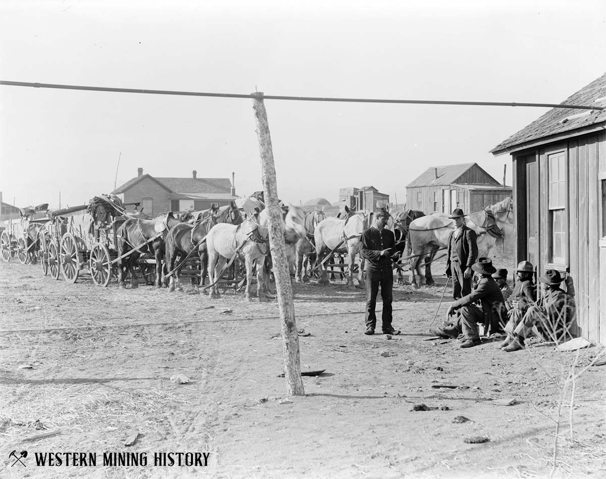 Heavy Freight Wagons of the American West – Western Mining History