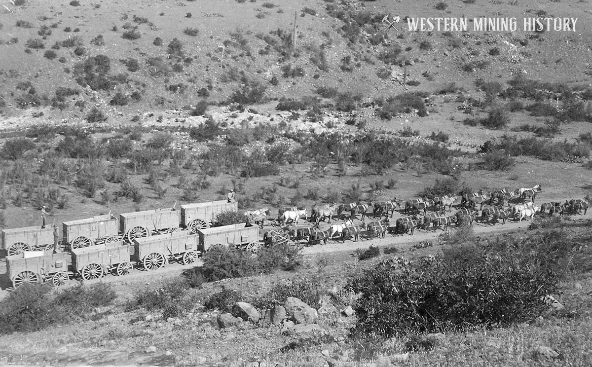 Heavy Freight Wagons of the American West – Western Mining History