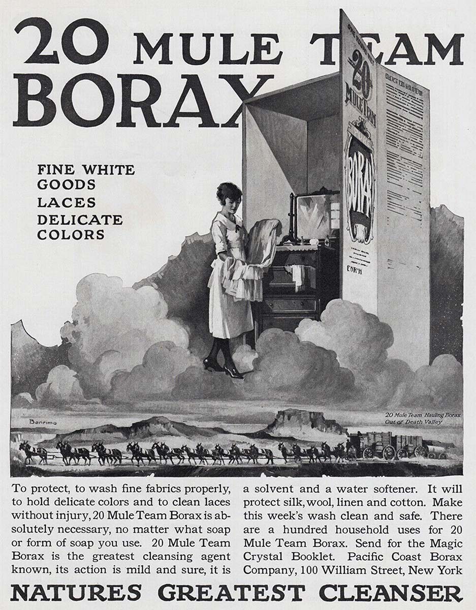 History of Mojave Desert Borax Mining – Western Mining History