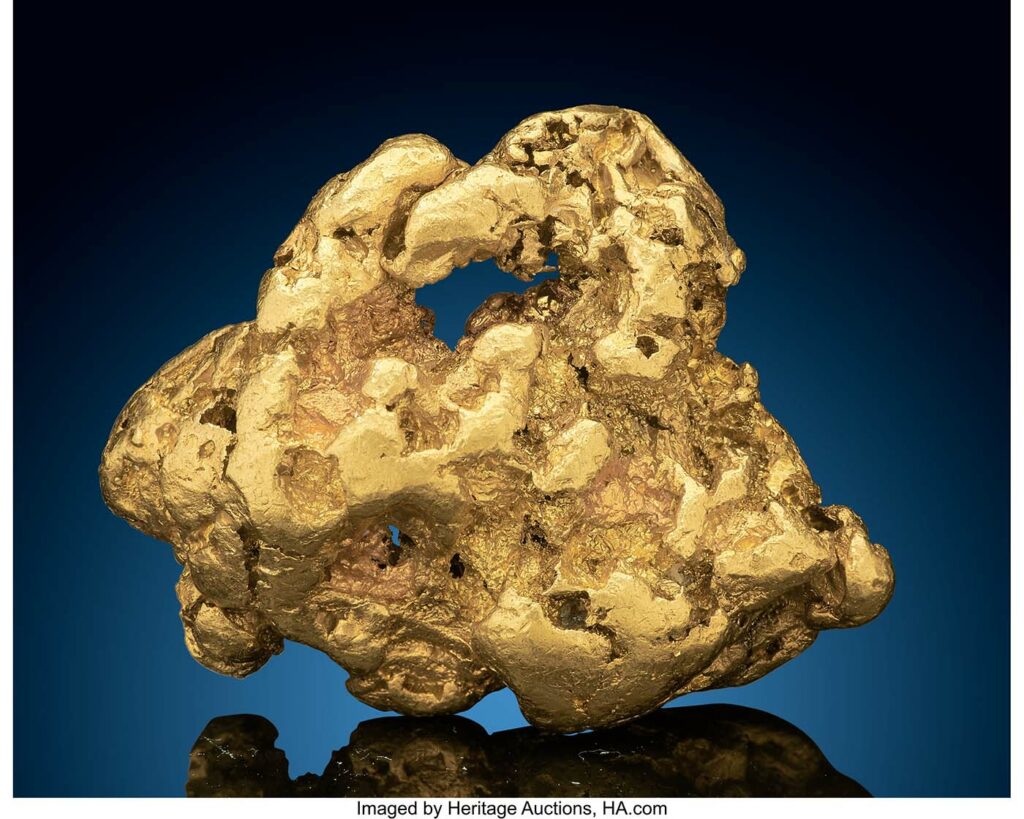 Gold Nuggets at Auction: Stunning Specimens 10k and Above – Western ...