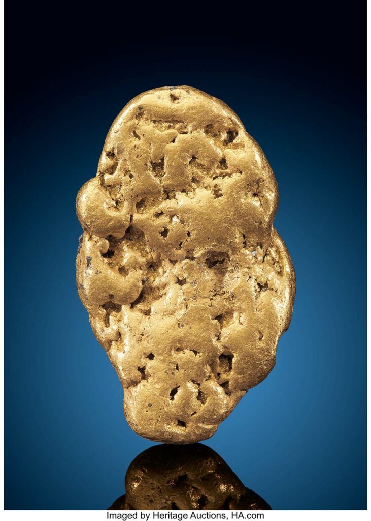 Gold Nuggets at Auction: Stunning Specimens 10k and Above – Western ...