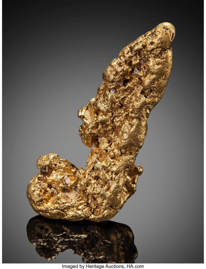 Gold Nuggets at Auction: Stunning Specimens 10k and Above – Western ...