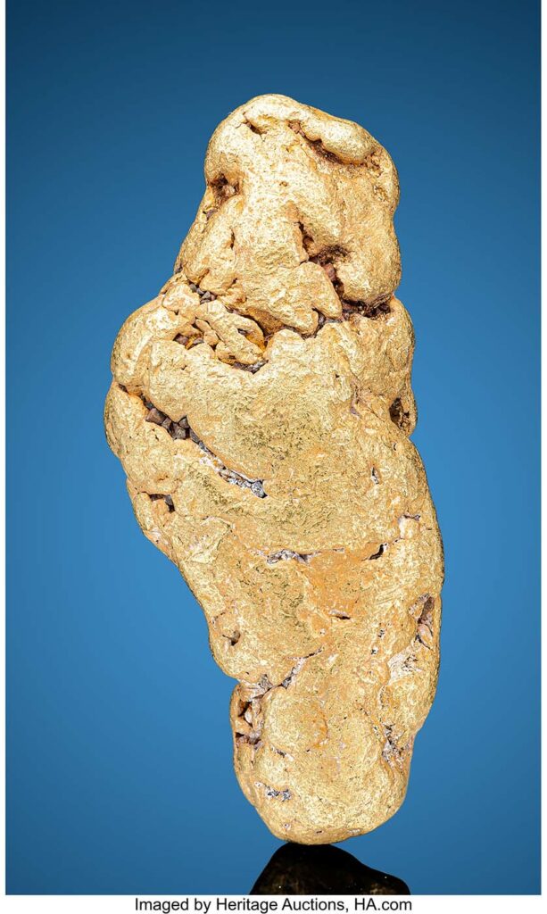 Gold Nuggets at Auction: Stunning Specimens 10k and Above – Western ...