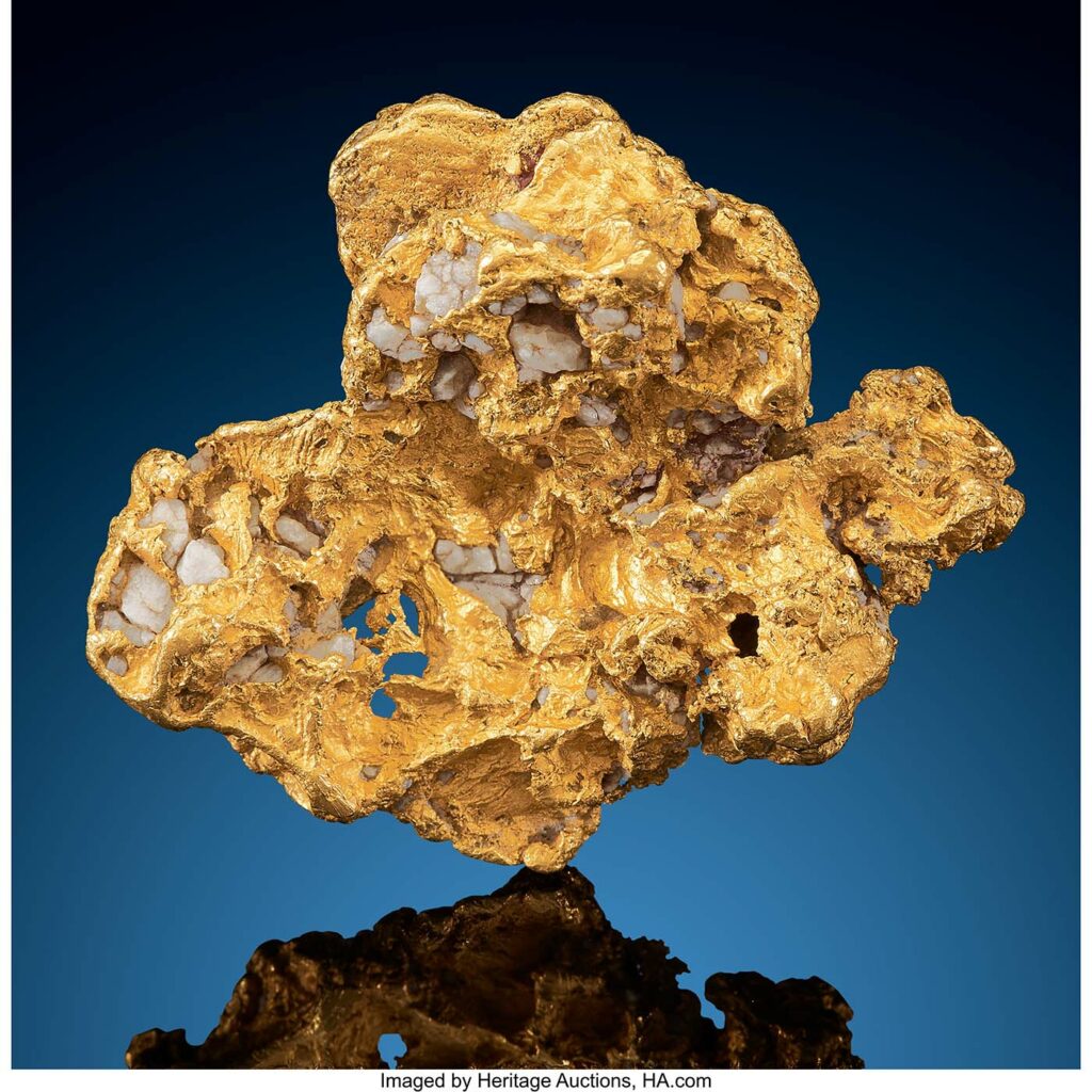 Gold Nuggets at Auction: Stunning Specimens 10k and Above – Western ...
