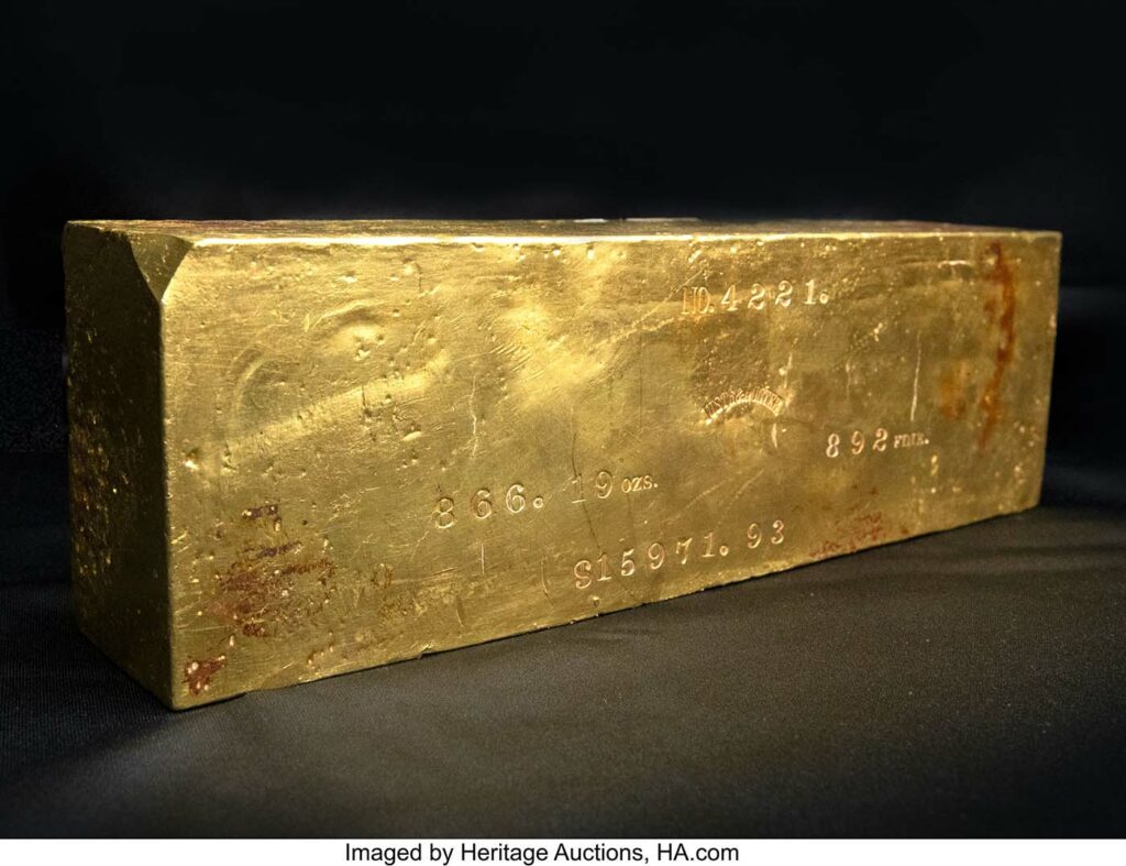 A Fortune in Gold: Ingots of the S.S. Central America – Western Mining ...