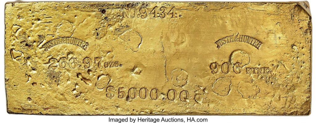 A Fortune in Gold: Ingots of the S.S. Central America – Western Mining ...