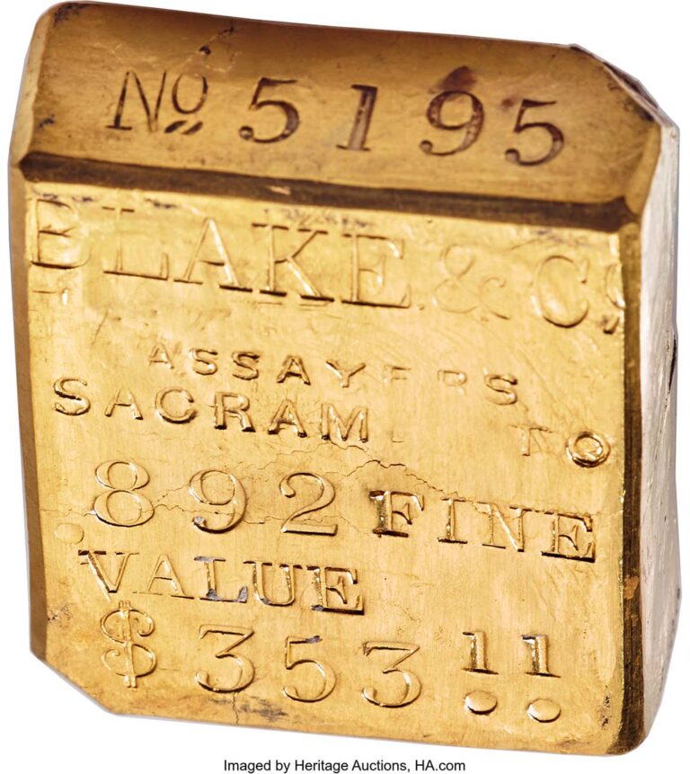 A Fortune in Gold: Ingots of the S.S. Central America – Western Mining ...