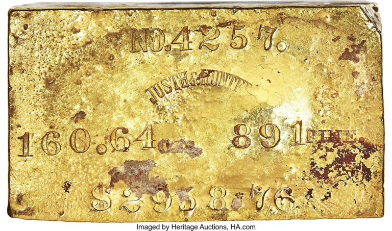 A Fortune in Gold: Ingots of the S.S. Central America – Western Mining ...