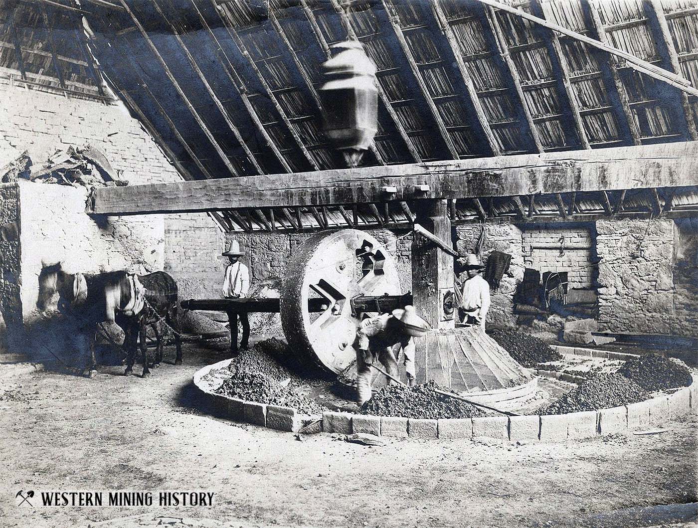 Arrastras Illustrated in These Historical Photos – Western Mining History