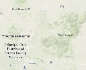 Principal Gold Districts of Montana – Western Mining History