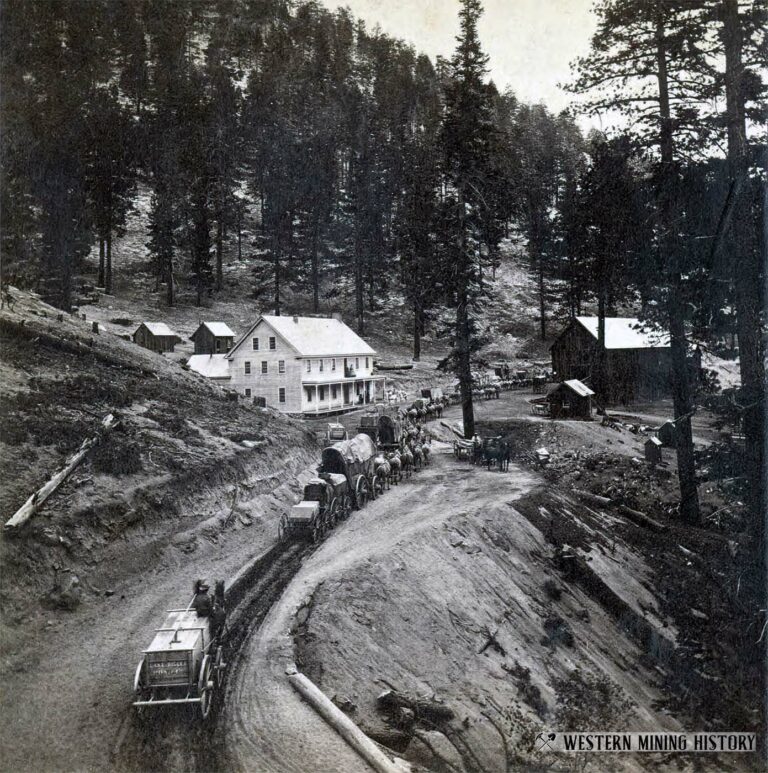 Heavy Freight Wagons of the American West – Western Mining History