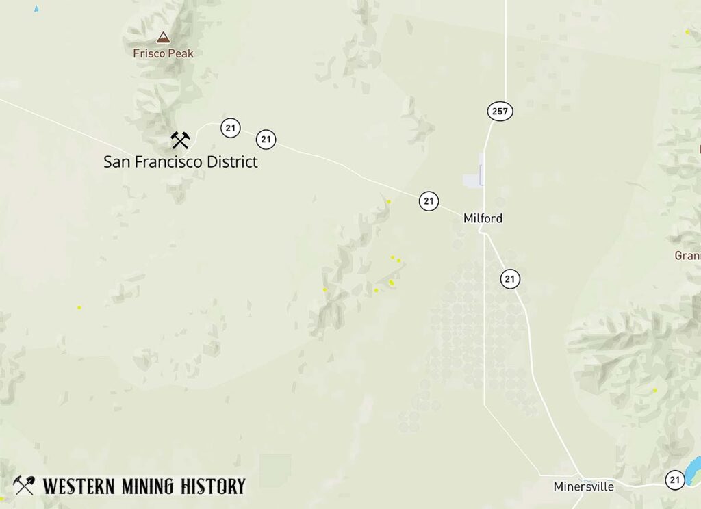 Principal Gold Districts of Utah – Western Mining History