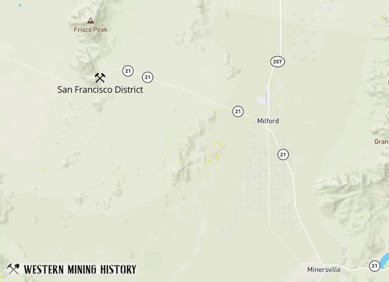 Principal Gold Districts of Utah – Western Mining History