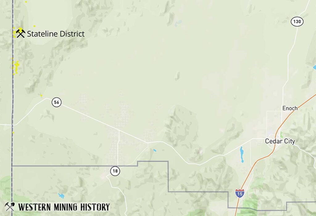 Principal Gold Districts of Utah – Western Mining History