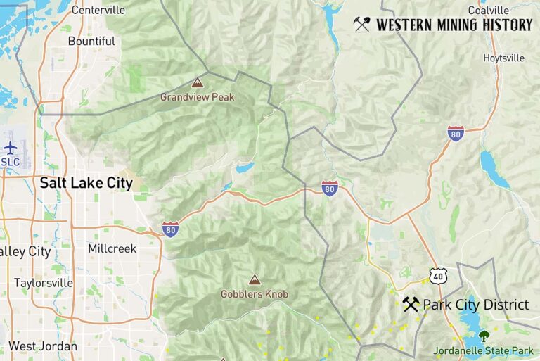 Principal Gold Districts of Utah – Western Mining History