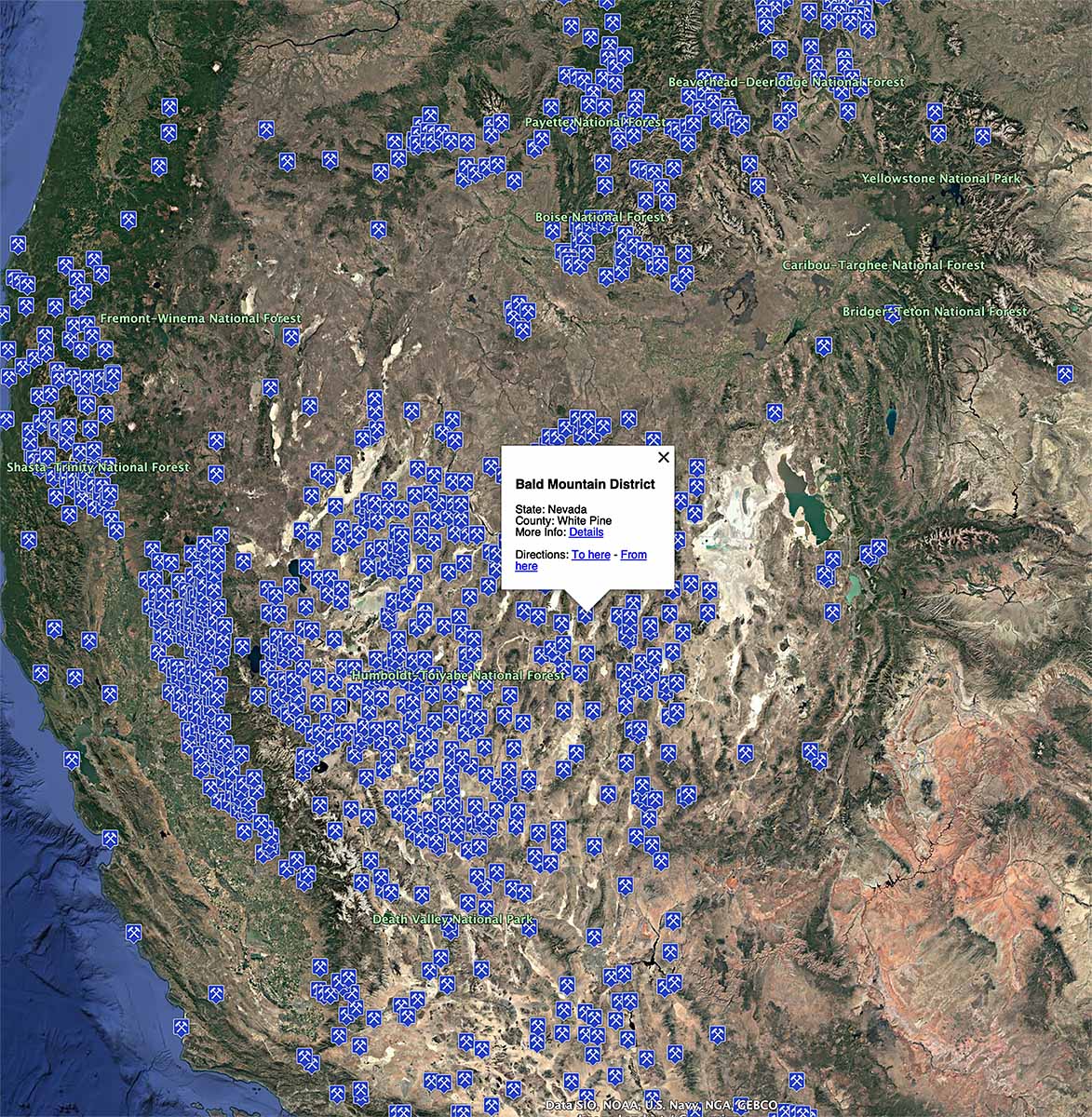 Western Gold Atlas – Western Mining History